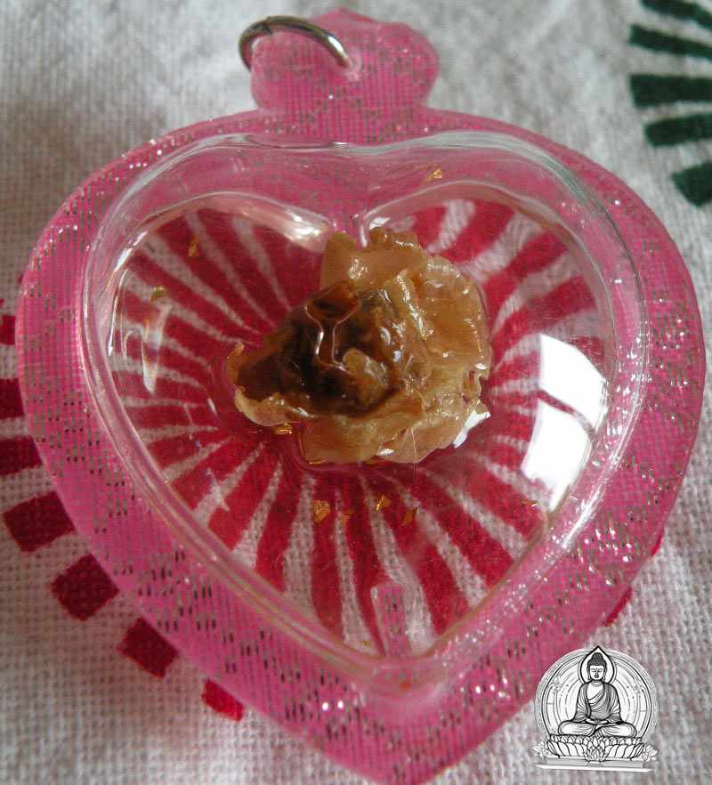 Large love flower attraction amulet Dok Rak - Venerable Phra Ajarn The ...