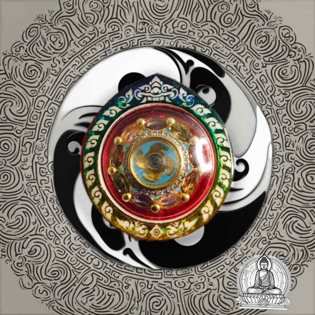 Chinese Feng Shui Windmill Talisman - Wat Manghön Thong. #206 | Magic ...