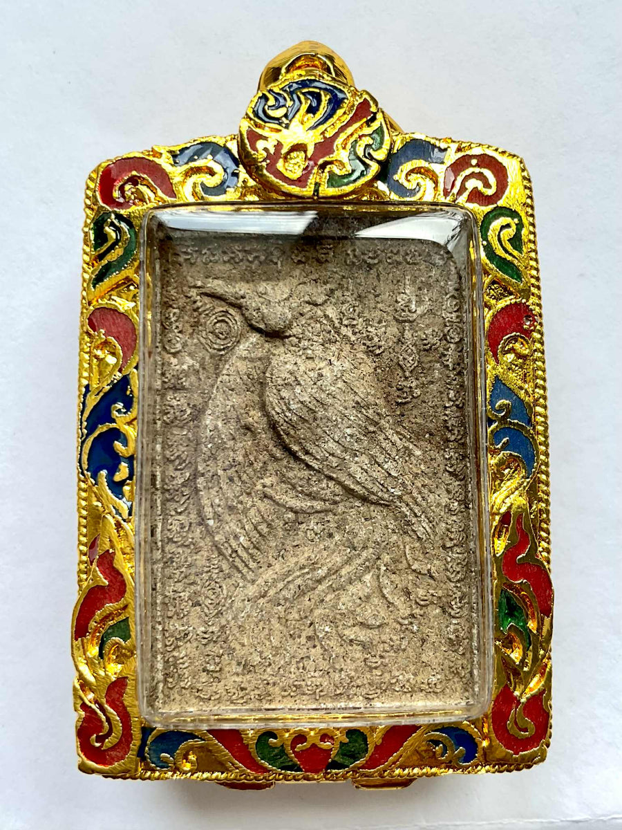Ancient Thai Amulet – Sacred Protective Bird. #576 | Magic of the Buddha