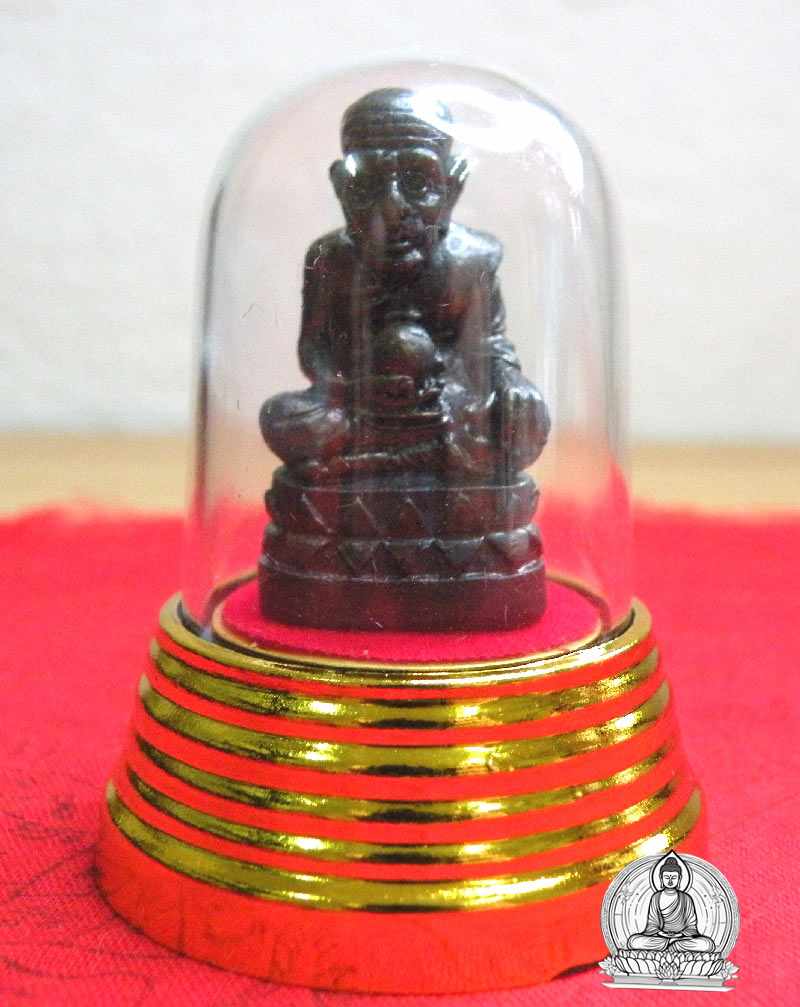 Mini statuette du Très Vénérable Luang Phor Thuat - Sa Sainteté Somdej ...